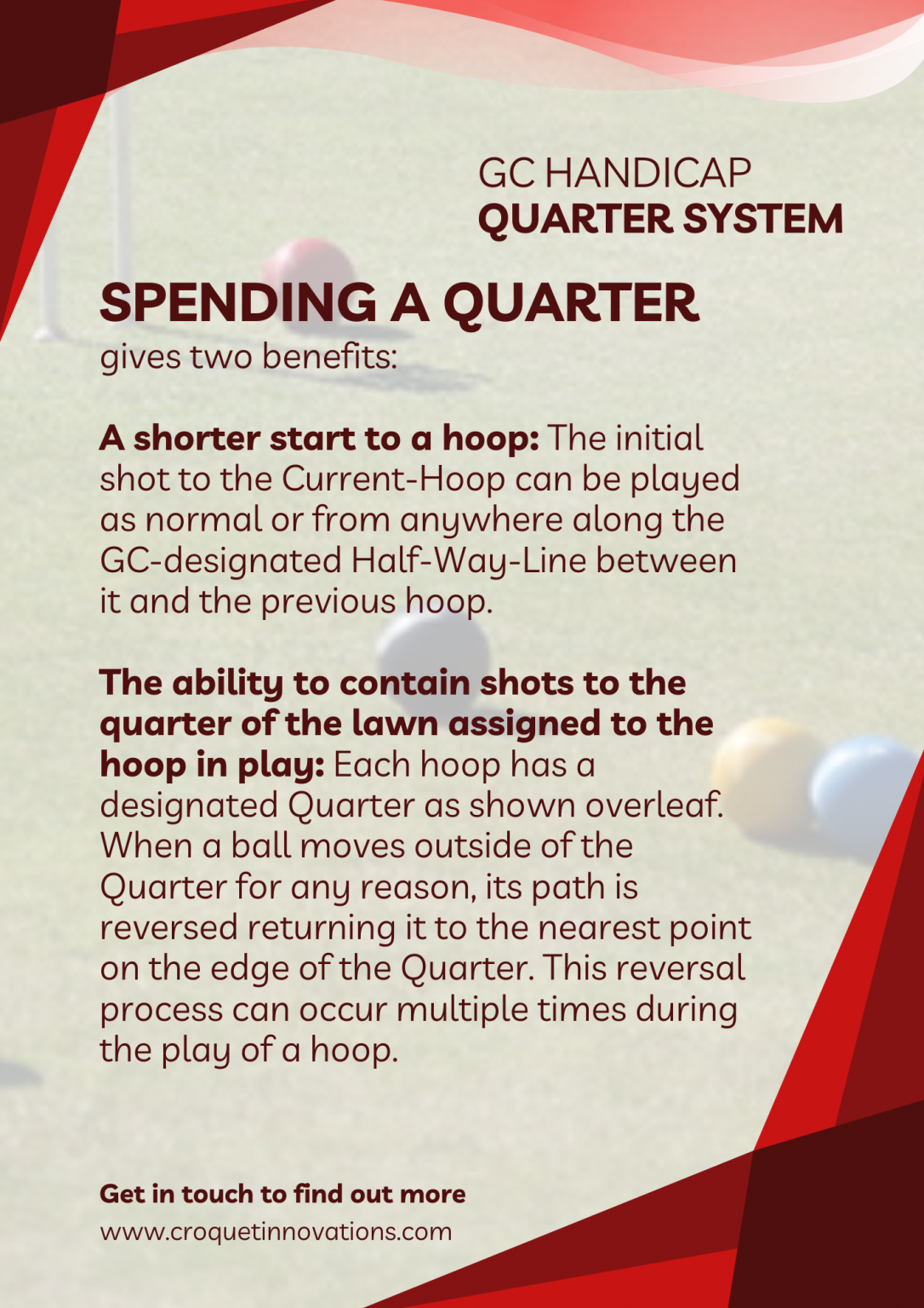 GC Handicapping - Croquet Innovations